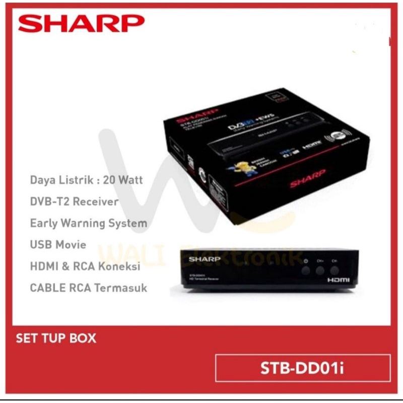 Jual SHARP DIGITAL SET TOP BOX STB DD001i | Shopee Indonesia
