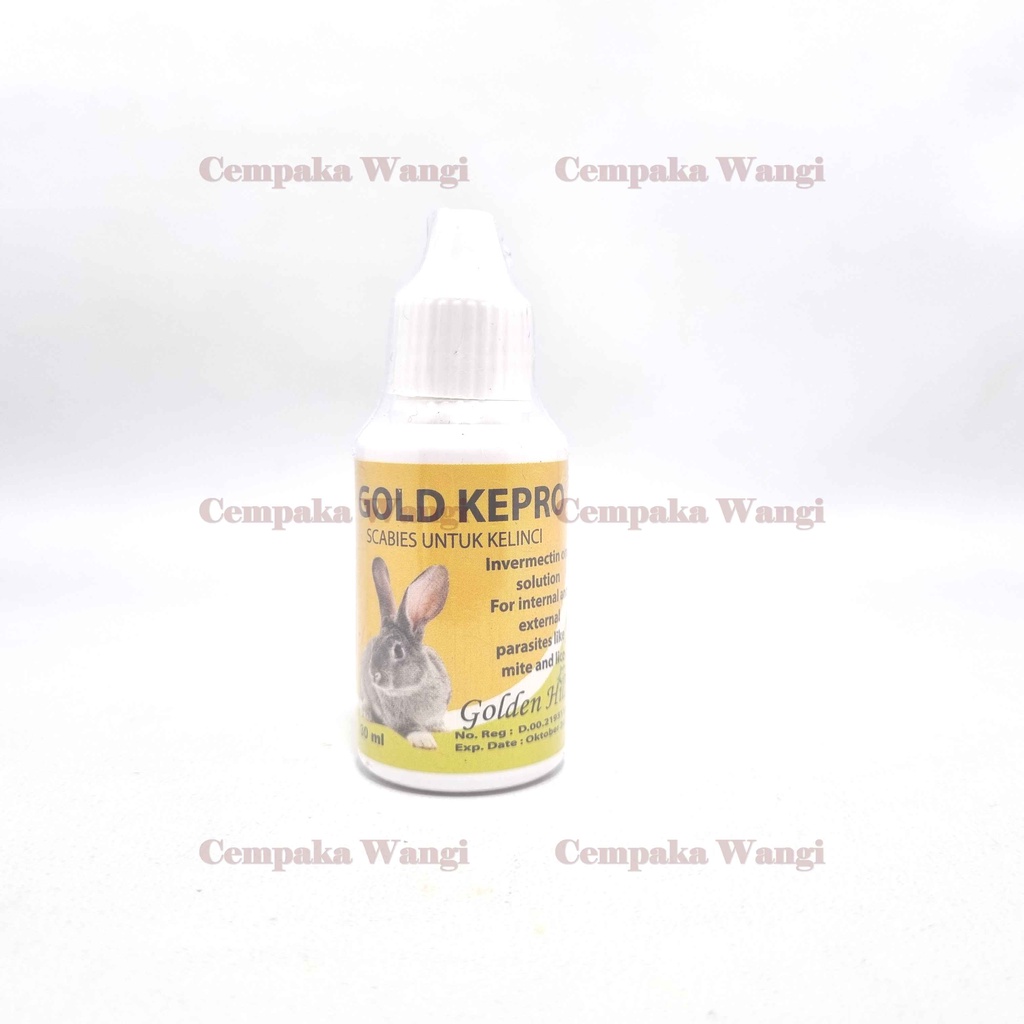 Jual gold kepro kelinci 30 mili - invermectin oral obat kudis scabies ...