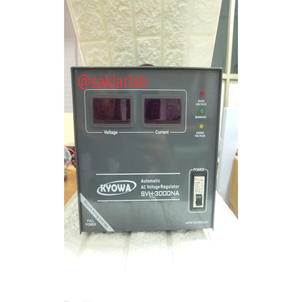 Jual Stabilizer KYOWA 3000W Black Edition | Shopee Indonesia