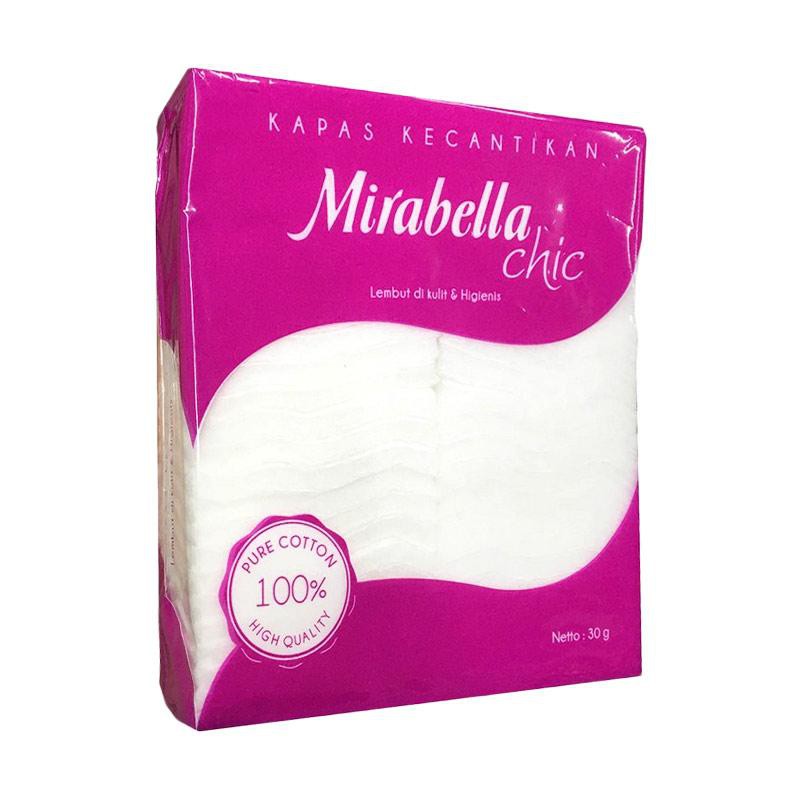 Jual Mirabella Chic Facial Cotton Kapas kecantikan - 30gr | Shopee ...