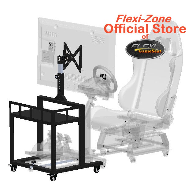 Jual Flexi Gameseat flat panel stand utk kursi gaming / rig simulator ...