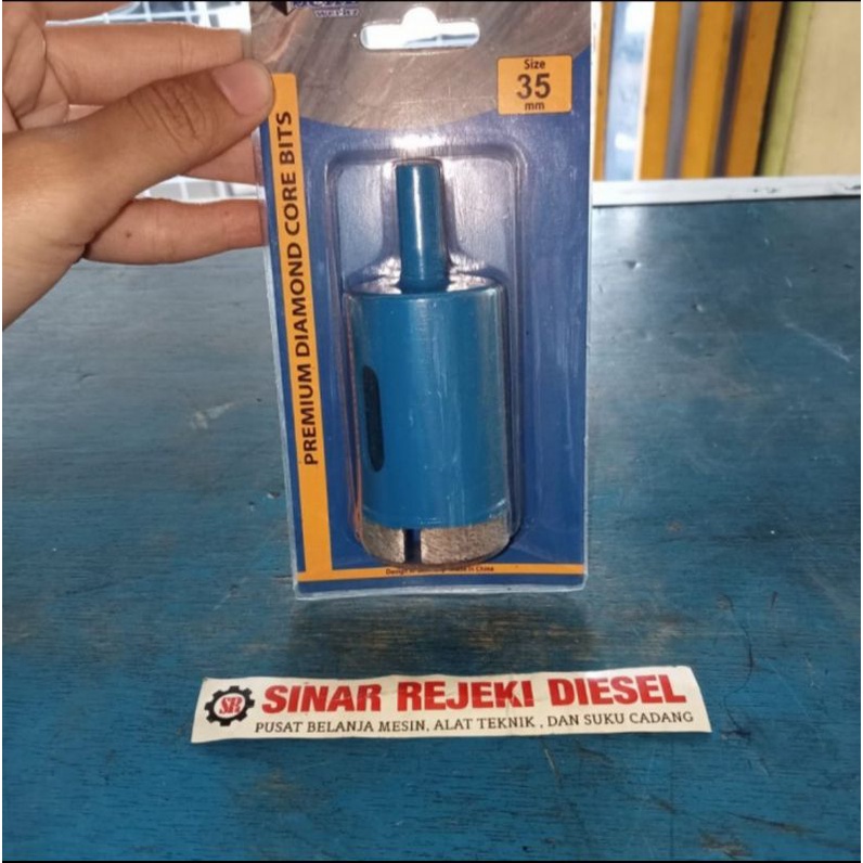 Jual Diamond Core Bit Boring Coring Mata Bor Granit Marmer 35mm 35 mm ...