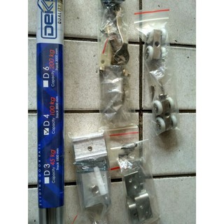 Jual Rel Sliding Track Dekson Pintu Geser Aluminium Kayu 200 Cm D4 ...