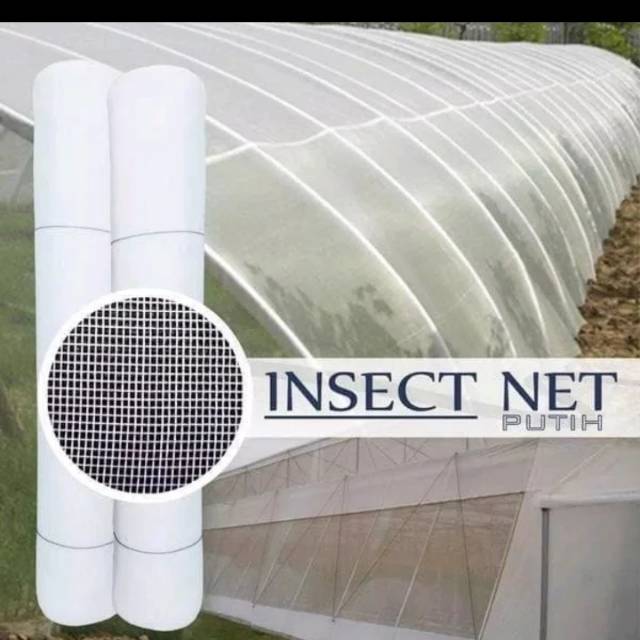 Jual Insect Net Insectnet Putih Lebar 3 Meter Harga Permeter | Shopee ...