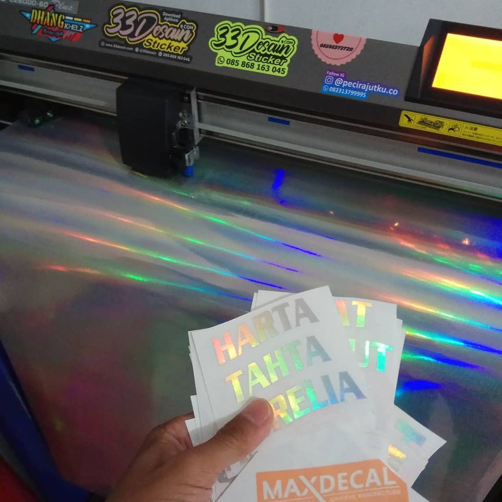 Jual Bikin Stiker - Buat Sticker Cutting Custom - Cutting Sticker ...