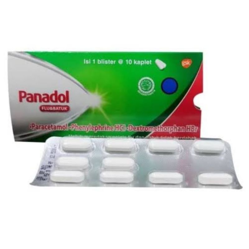 Jual Panadol Hijau isi 10 Obat Pilek dan Batuk - Cold and Flu Indonesia ...