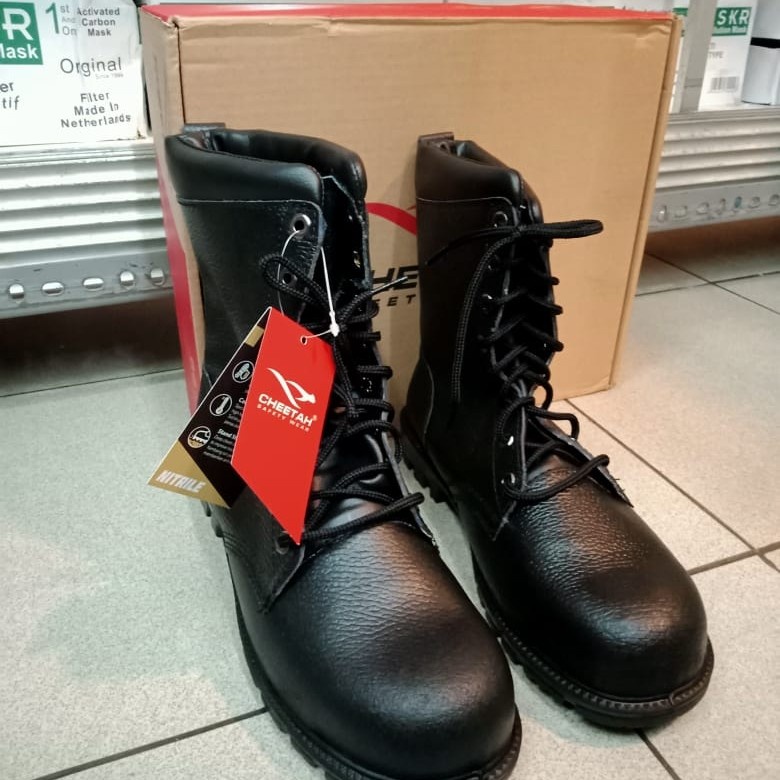 Jual SAFETY SHOES CHEETAH 2286 SAFETY SECURITY | Shopee Indonesia