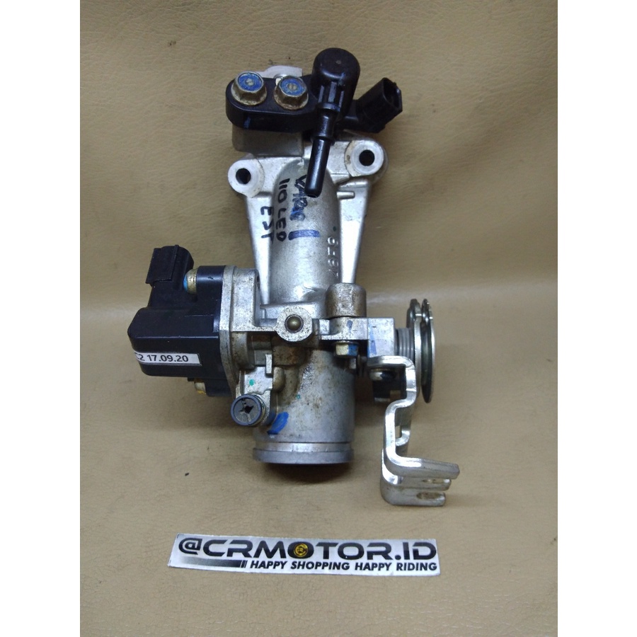 Jual Original Throttlebody throttle body Karburator injeksi Fuel injektor Honda Vario 110 fi ...
