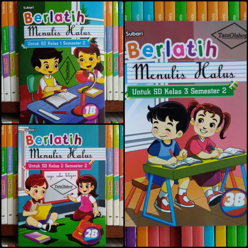 Jual Buku Berlatih Menulis Halus SD Kelas 1 2 3 Jilid 1b 2b 3b Semester ... Jual Buku Berlatih Menulis Halus SD Kelas 1 2 3 Jilid 1b 2b 3b Semester ...