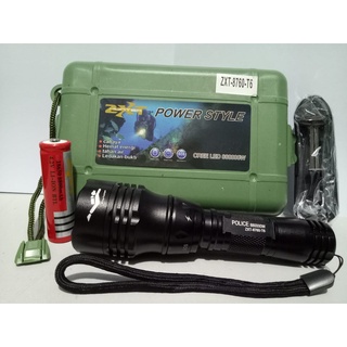 Jual Senter Selam Police ZXT 8760 T6 (880000W) | Shopee Indonesia