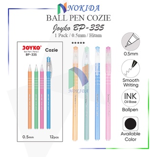 Jual Nokida Ball Pen Cozie Joyko BP-335 [12 Pcs] / Pulpen 1 Pack ...