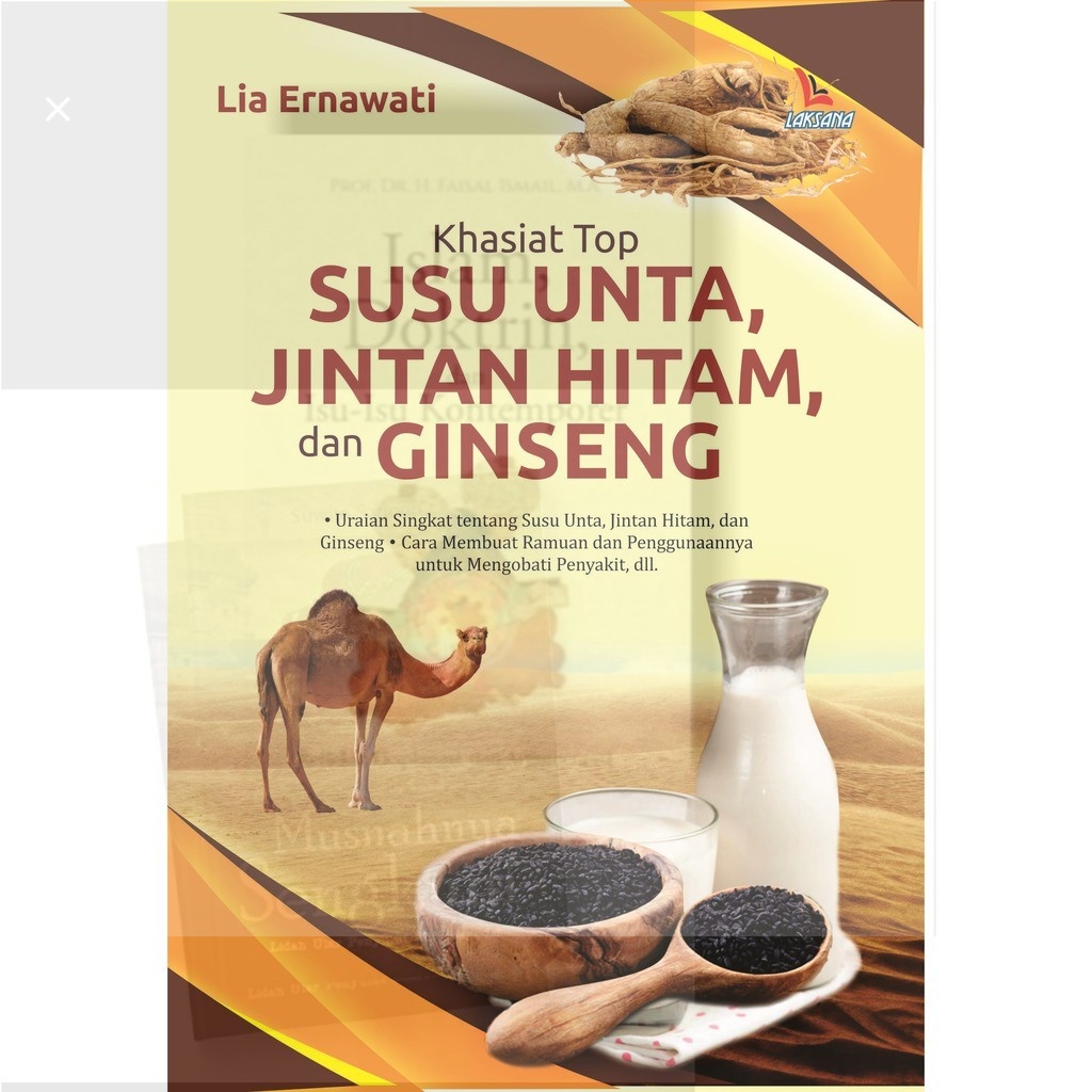 Jual Buku Khasiat Top Susu Unta, Jintan Hitam, dan Ginseng | Shopee ...