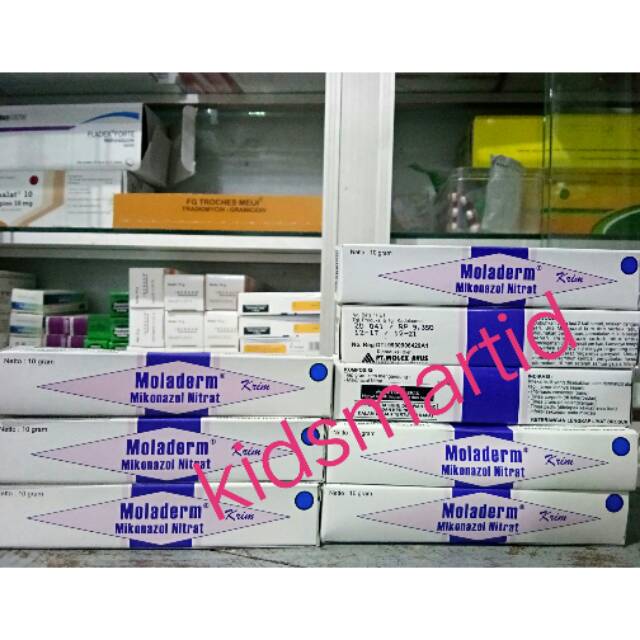 Jual MOLADERM KRIM INFEKSI KULIT DERMATOFIT, RAGI, JAMUR PANU Indonesia ...