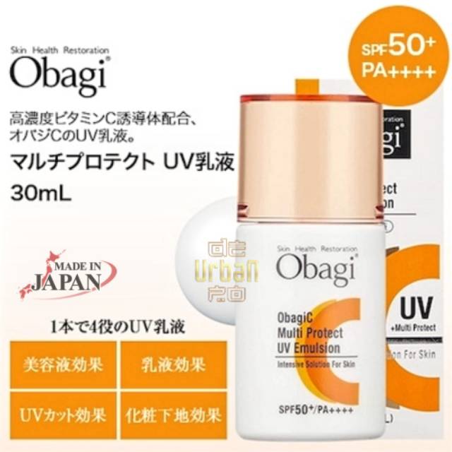 Jual Rohto OBAGI C Multi Protect UV Emulsion SPF50+ PA++++ 30 mL - Original Made in Japan ...