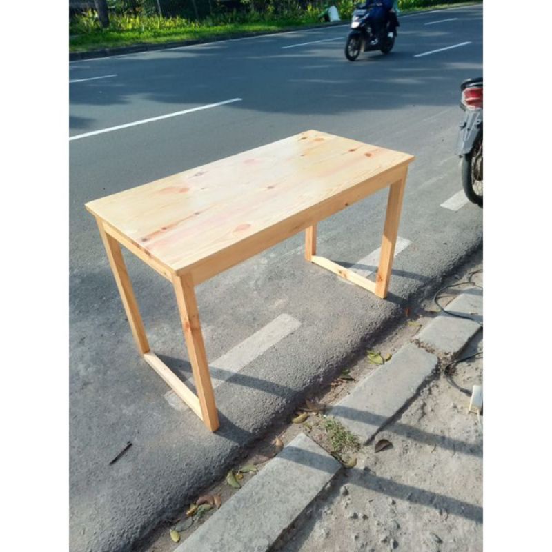Jual Meja Kayu Jati Belanda / Meja Makan / Meja Kerja / Meja Belajar ...
