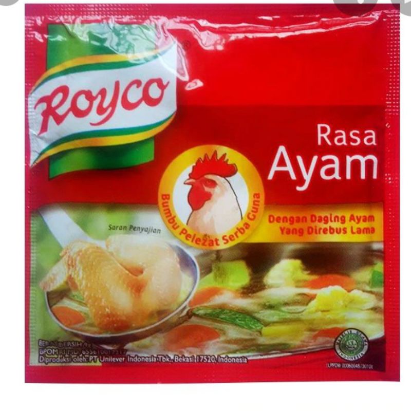 Jual royco ayam 8g sachet bumbu dapur micin Indonesia|Shopee Indonesia