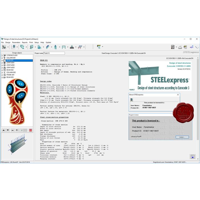 Jual RUNET Software Steel Sections EC3 2018 | Shopee Indonesia