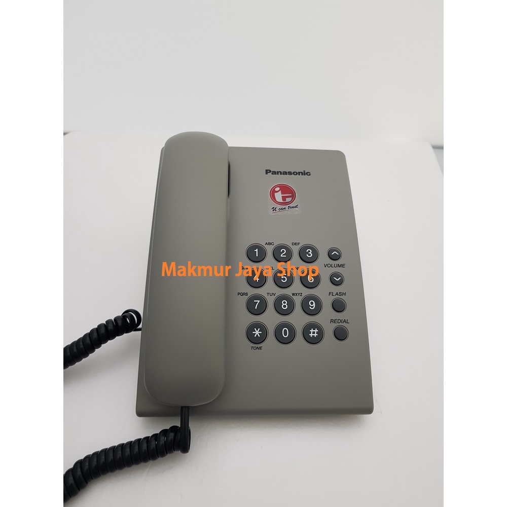 Jual Panasonic Telephone KX-TS505 - Abu-abu | Shopee Indonesia