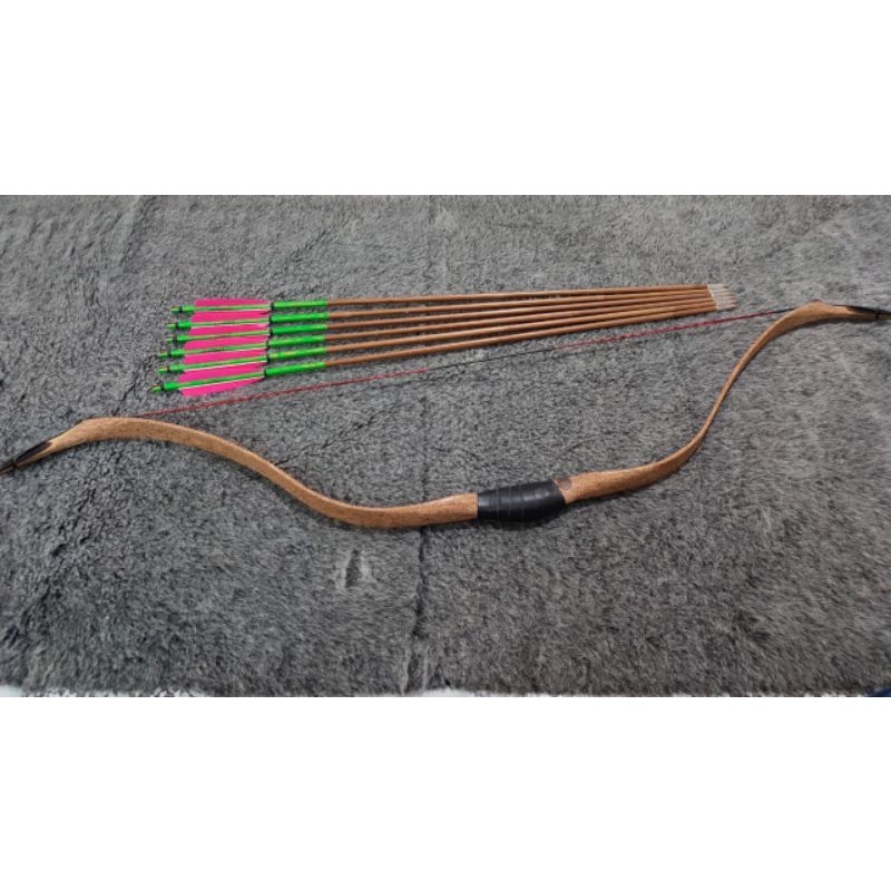 Jual Busur panah murah berkualitas, turkish bow bending lapis motif ...