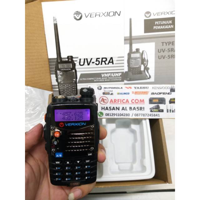 Jual HT VERXION UV 5RA DUALBAND MURAH | Shopee Indonesia