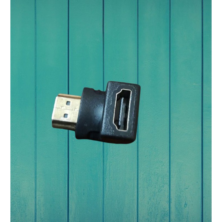 Jual connector siku Hdmi untuk menyambung kabel Hdmi atau Miracast ke ...