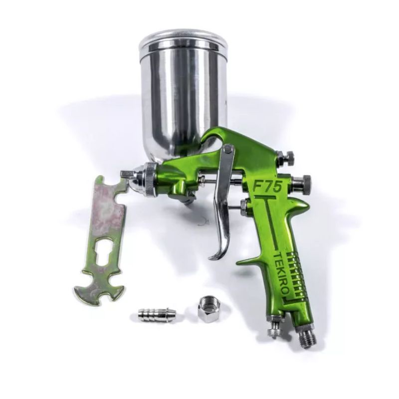Jual TEKIRO F75 Spray Gun Semprotan Cat Spoit DICO Tabung Atas F 75 G ...