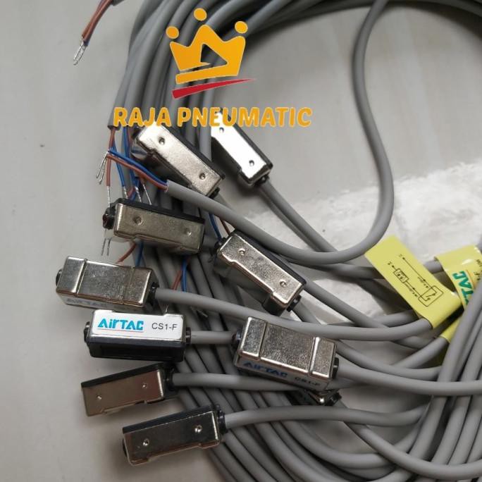 Jual SENSOR CYLINDER ANGIN / REED SWITCH TYPE CS1F AIRTAC | Shopee ...