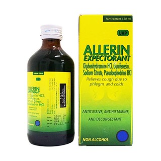 Jual Allerin Expectoran - Allerin Syrup 60-120 ml | Shopee Indonesia