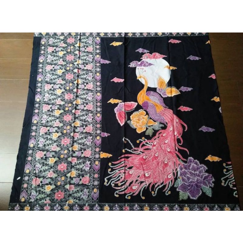 Jual KAIN BATIK ENCIM MOTIF BULAN MERAK/ ASLI BATIK PEKALONGAN | Shopee ...