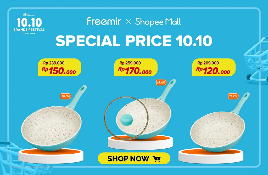 Toko Online freemir Official Shop | Shopee Indonesia