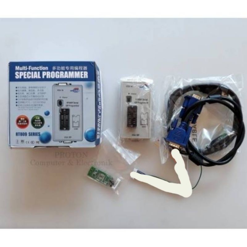 Alat flash IC bios profesional RT809 RT809F original auto deteck ...
