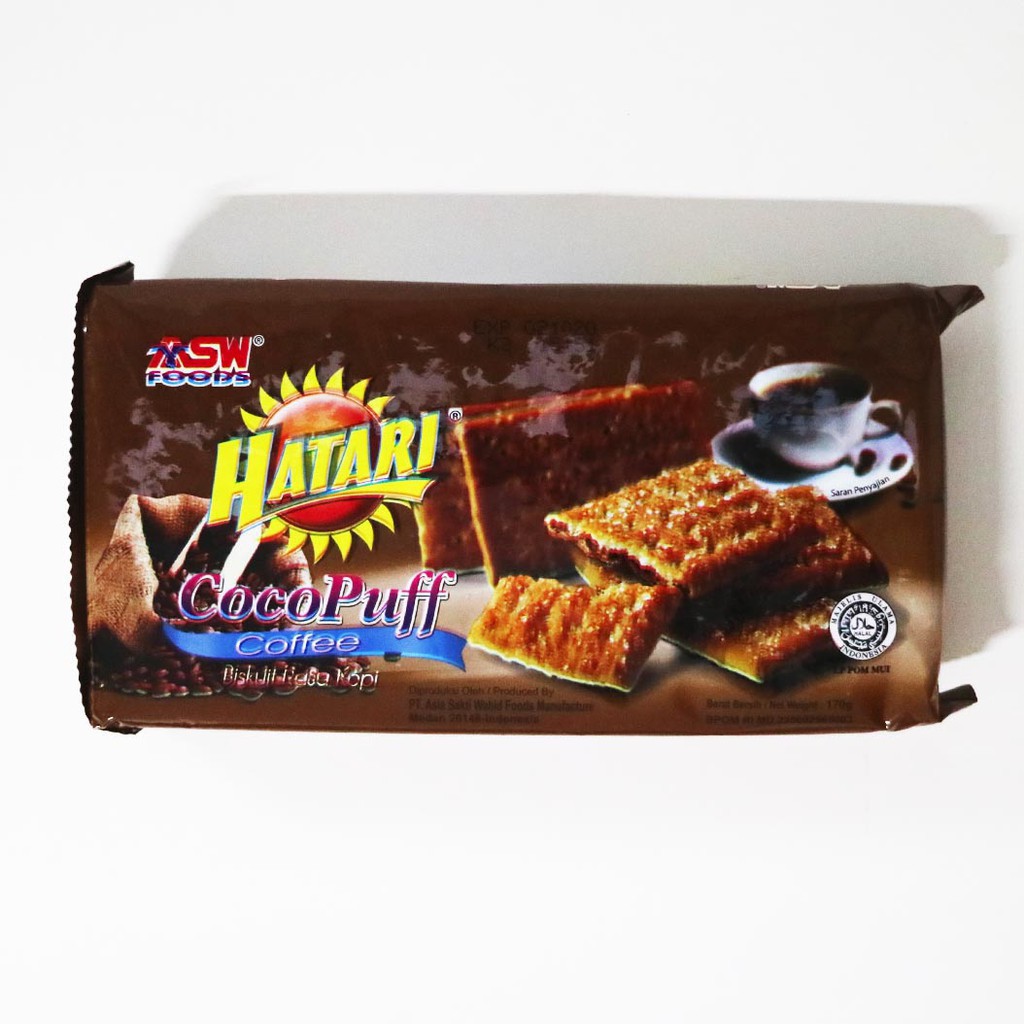 Jual ASW Hatari Cocopuff Coffee 170gr | Shopee Indonesia