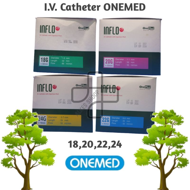 Jual Inflo Plus I.V. Catheter (ONEMED) 18,20,22,24 | Shopee Indonesia Jual Inflo Plus I.V. Catheter (ONEMED) 18,20,22,24 | Shopee Indonesia