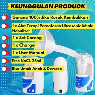 Jual Alat Oksigen Portable Uap Pernafasan Obat Sesak Nafas Napas Medis ...