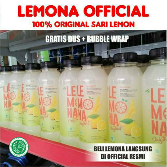 Jual LEMONA ORIGINAL / Sari Lemon Asli 500Ml | Shopee Indonesia