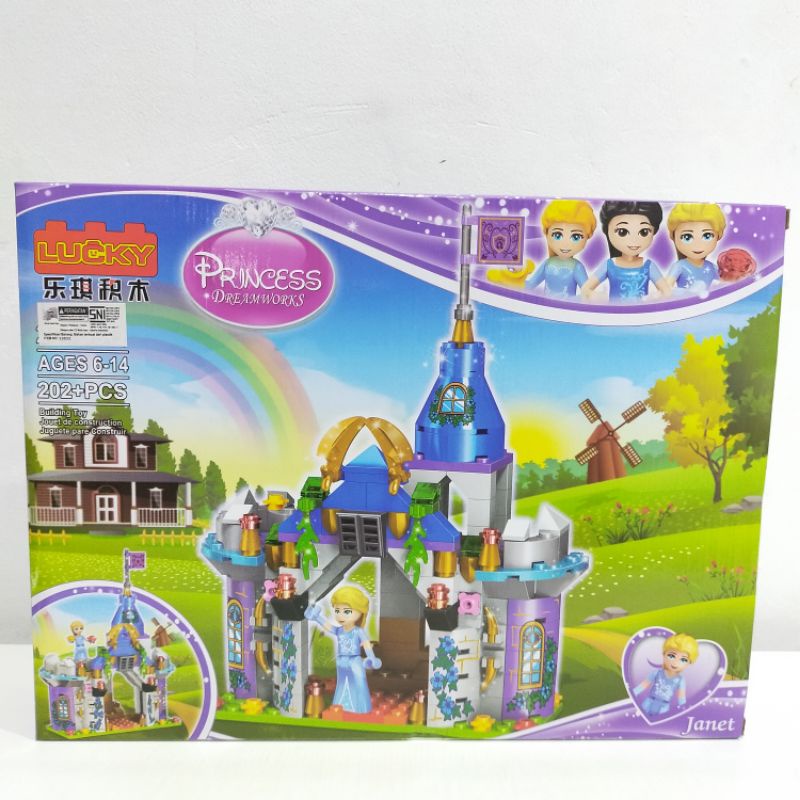 Jual Mainan Brick Istana Princess / Frozen Princess Castle Indonesia ...
