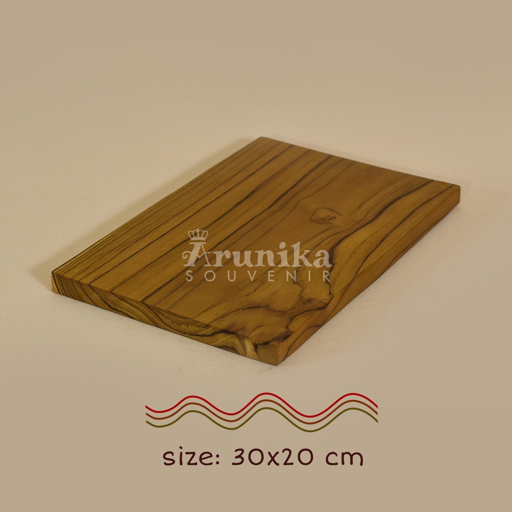 Jual Talenan Kue | Talenan Kecil | Talenan Kayu Jati 20 cm X 30 Cm ...