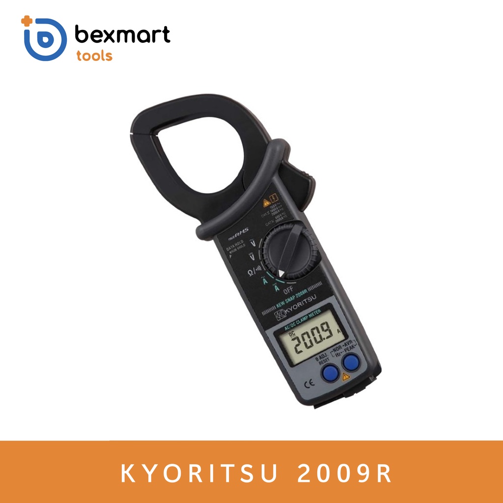 Jual KYORITSU 2009R Digital Clamp Ampere 2000A AC/DC RMS Indonesia ...