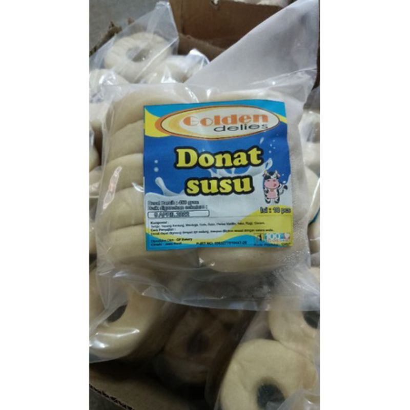 Jual Frozen Bandung Donat kentang atau Susu plus gula halus,,tulis ...
