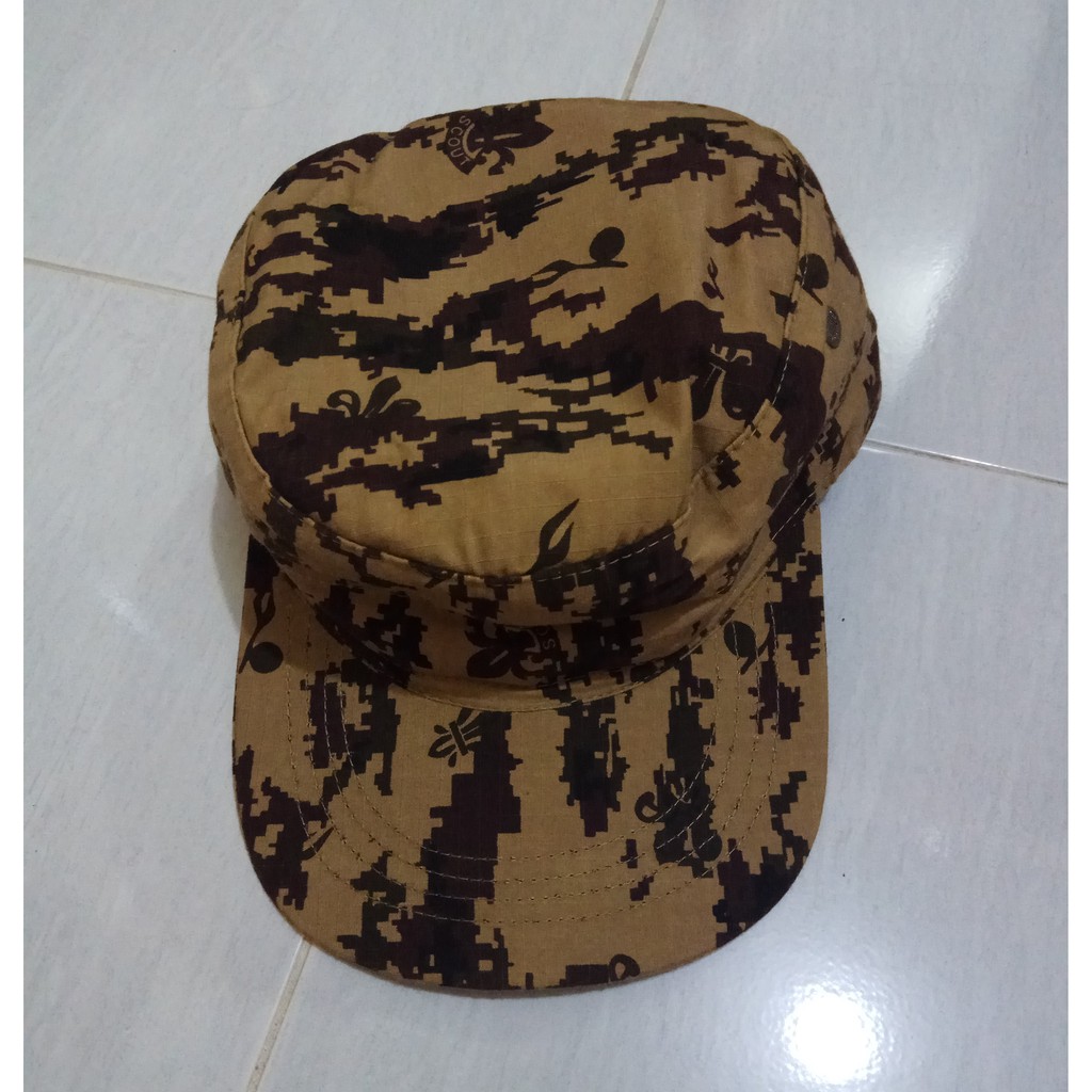 Jual TOPI LORENG PRAMUKA DIGITAL - TOPI MODEL KOMANDO - BAHAN RIPSTOCK ...
