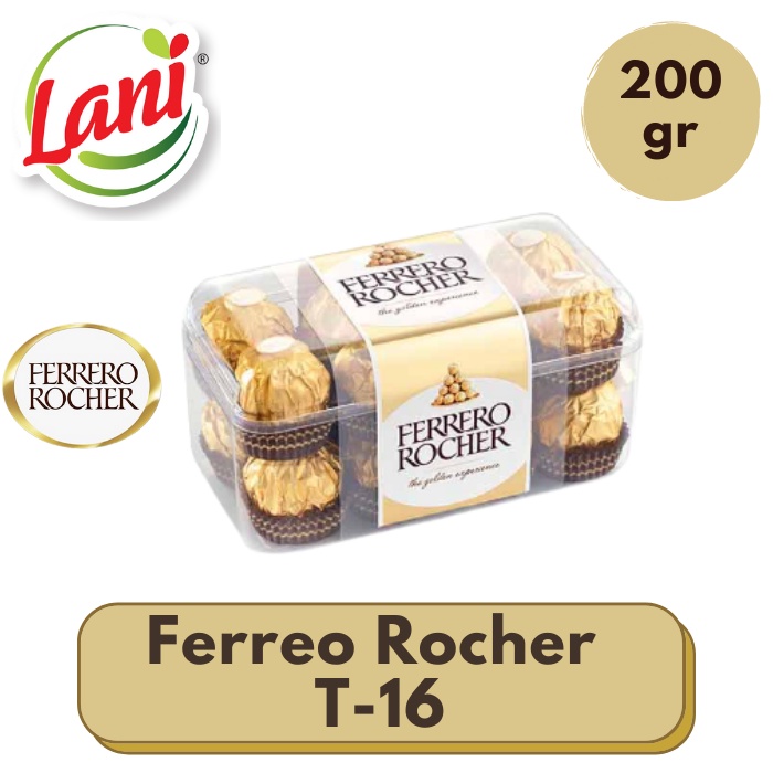 Jual Ferrero Rocher T16 200g (isi 16) | Premium Chocolate Milk ...