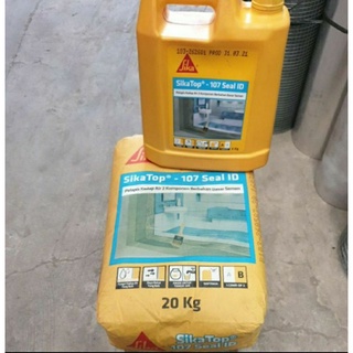 Jual Semen Sika Top 107 Plus 2 komponen Pelapis Kedap Air Cement ...