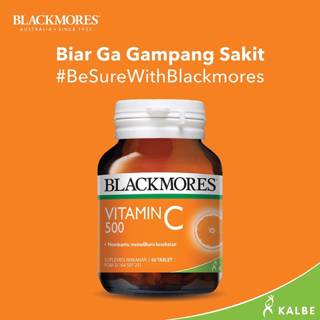 Jual Blackmores VIT C 500mg (60 tablet) (189.000) Indonesia|Shopee ...