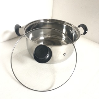 Jual Panci sup sop soup pot 20cm stainless steel tutup kaca murah ...