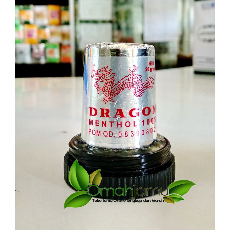 DRAGON MENTHOL. 100% MENTHOL 20gr | Shopee Indonesia