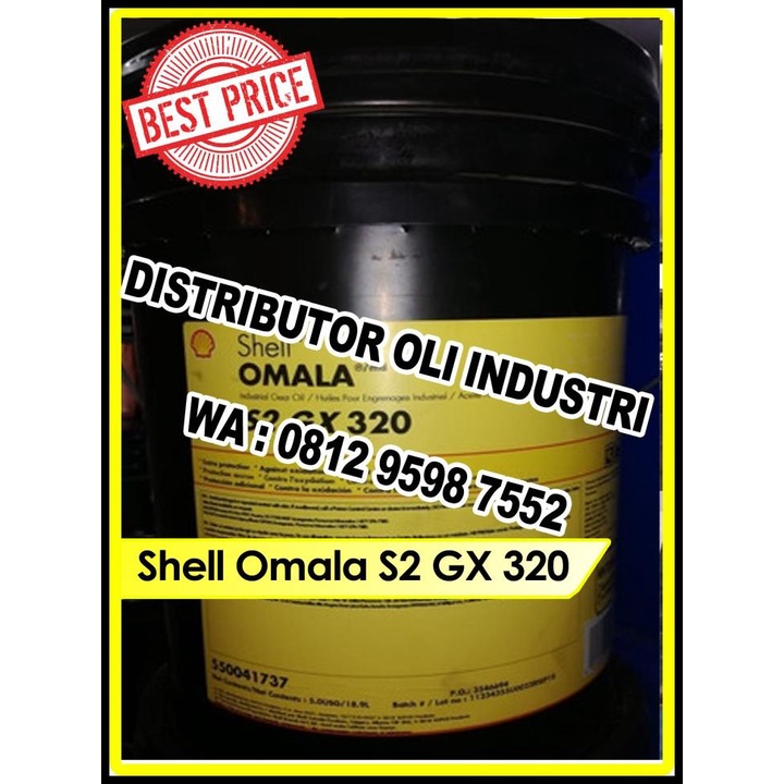 Jual Shell Omala S2 Gx / G 320 ( Iso Vg 320 ) | Shopee Indonesia