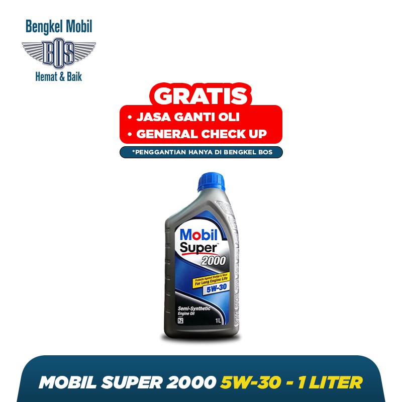Jual MOBIL SUPER 2000 5W-30 - @ LITER - GRATIS JASA GANTI OLI | Shopee Indonesia