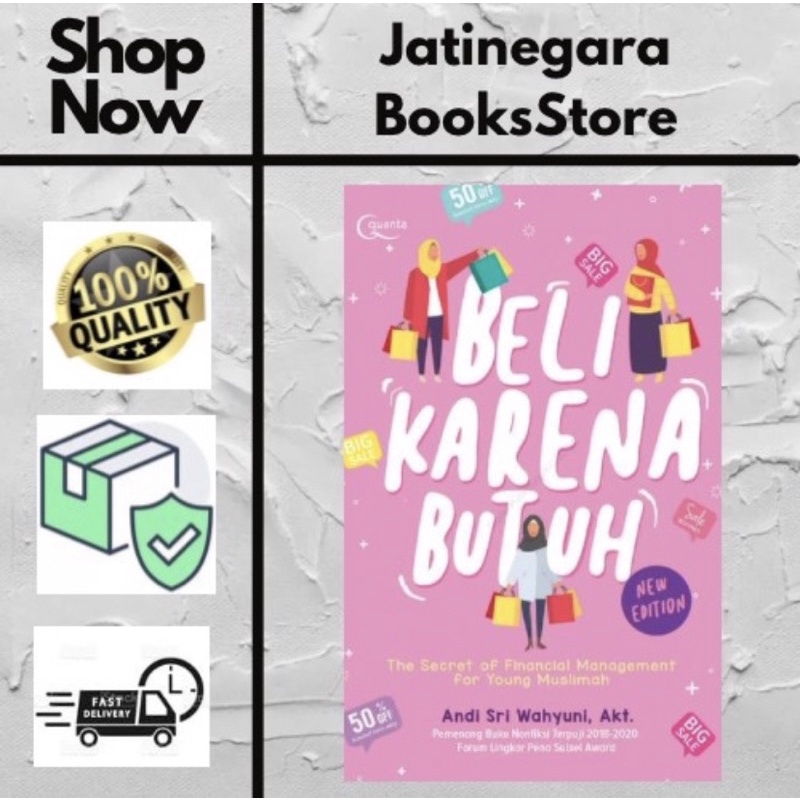Jual Buku Beli Karena Butuh (New Edition) | Shopee Indonesia