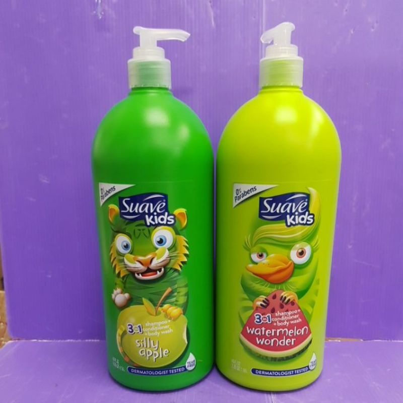 Jual Suave Kids Shampoo 3 in 1 Jumbo Size 1.18 Liter | Shopee Indonesia