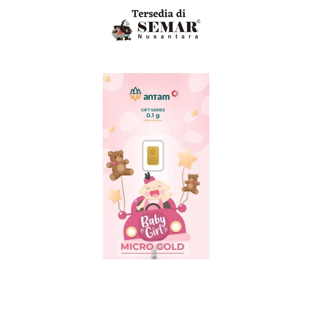 Jual Logam Mulia Antam Micro Baby Girl Gold Emas Batangan Semar ...